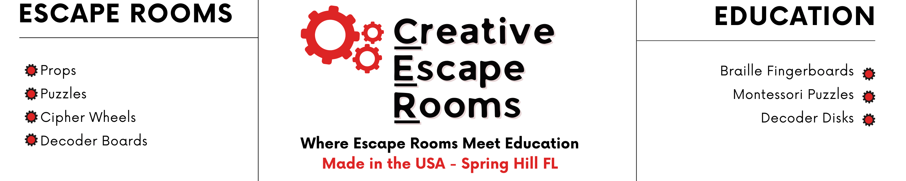 Creative Escape Rooms | Handmade Puzzles & Escape Room Props