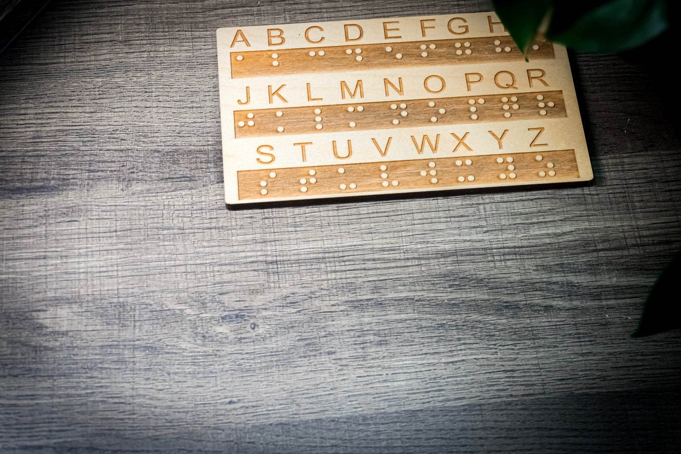 Tactile Braille Alphabet Fingerboard | Innovative Braille Learning Tool ...