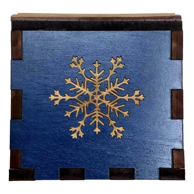 Snowflake Stash Box - A Beautiful Christmas Themed Puzzle Box ...