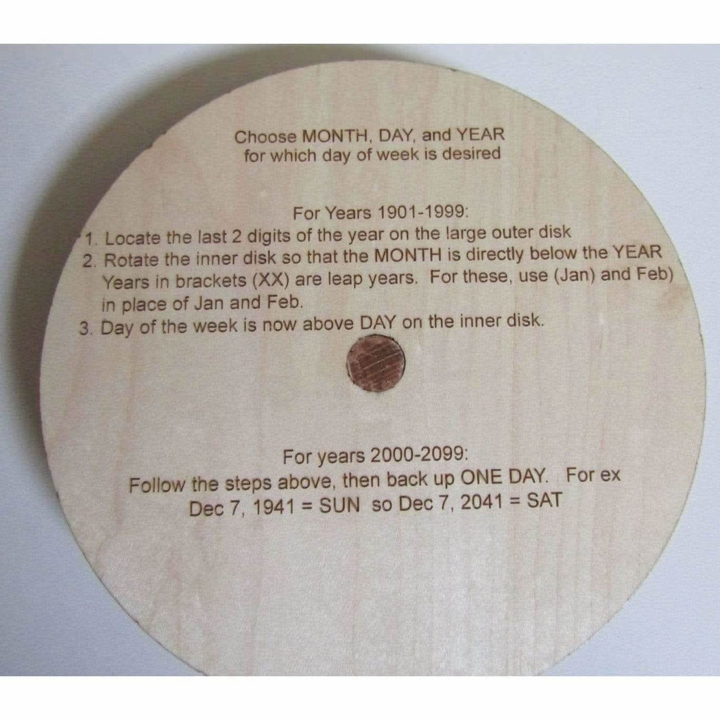 Doomsday Algorithm Rule for Escape Rooms - Day of the Week Calculator ...