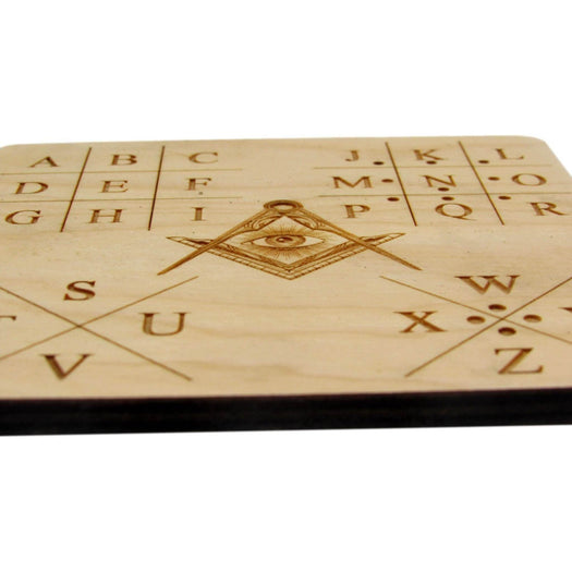 Masonic Cipher Key Escape Room Prop – Creative Escape Rooms