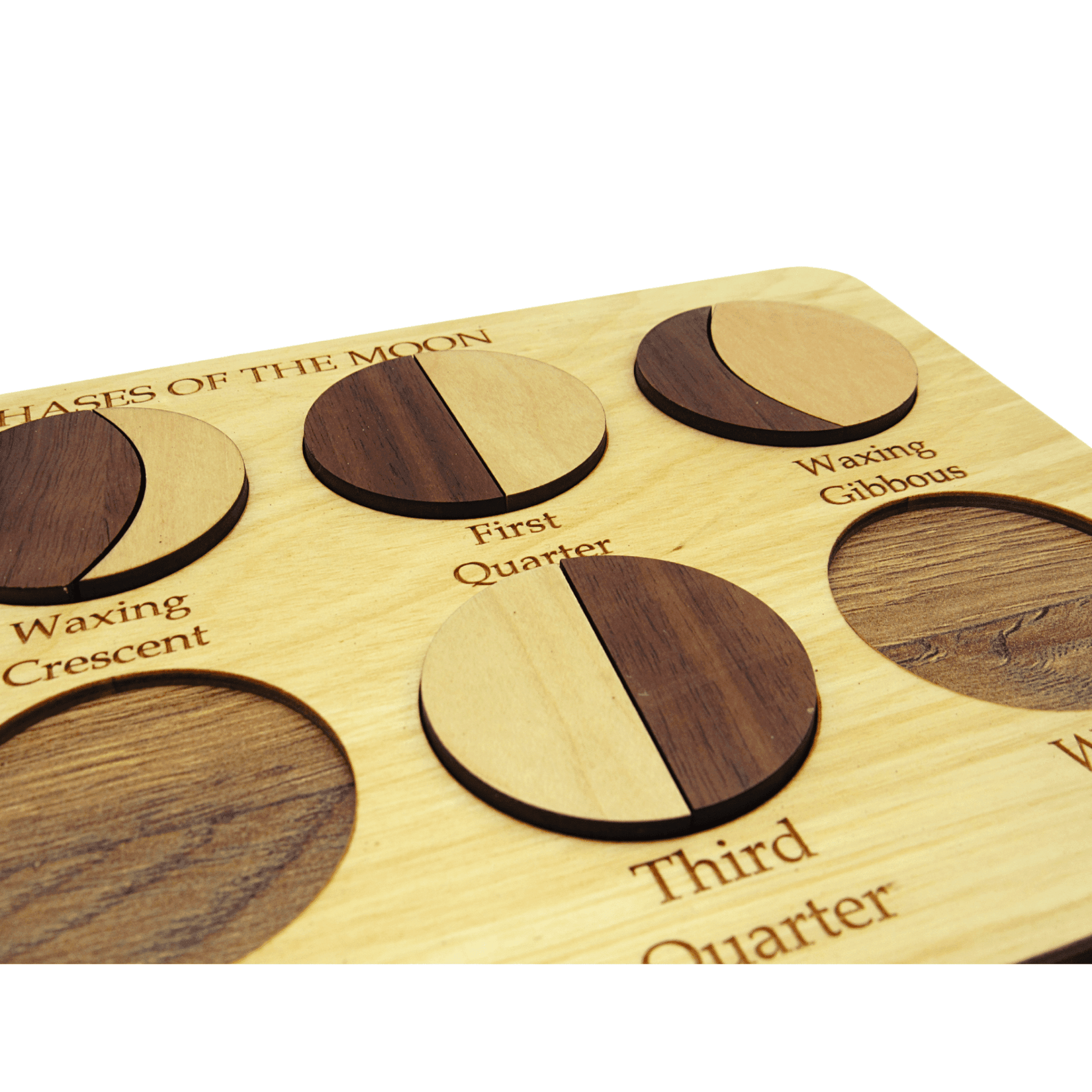 Phases of the Moon Puzzle - Montessori Puzzle For Kids – Creative ...
