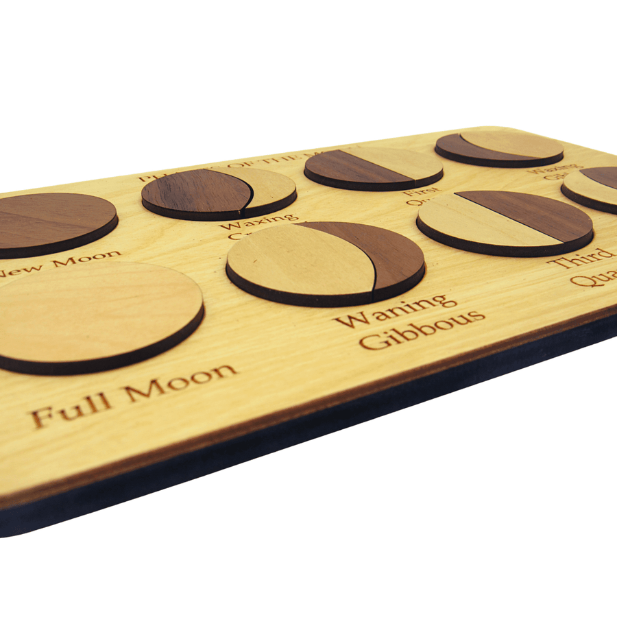 Phases of the Moon Puzzle - Montessori Puzzle For Kids – Creative ...