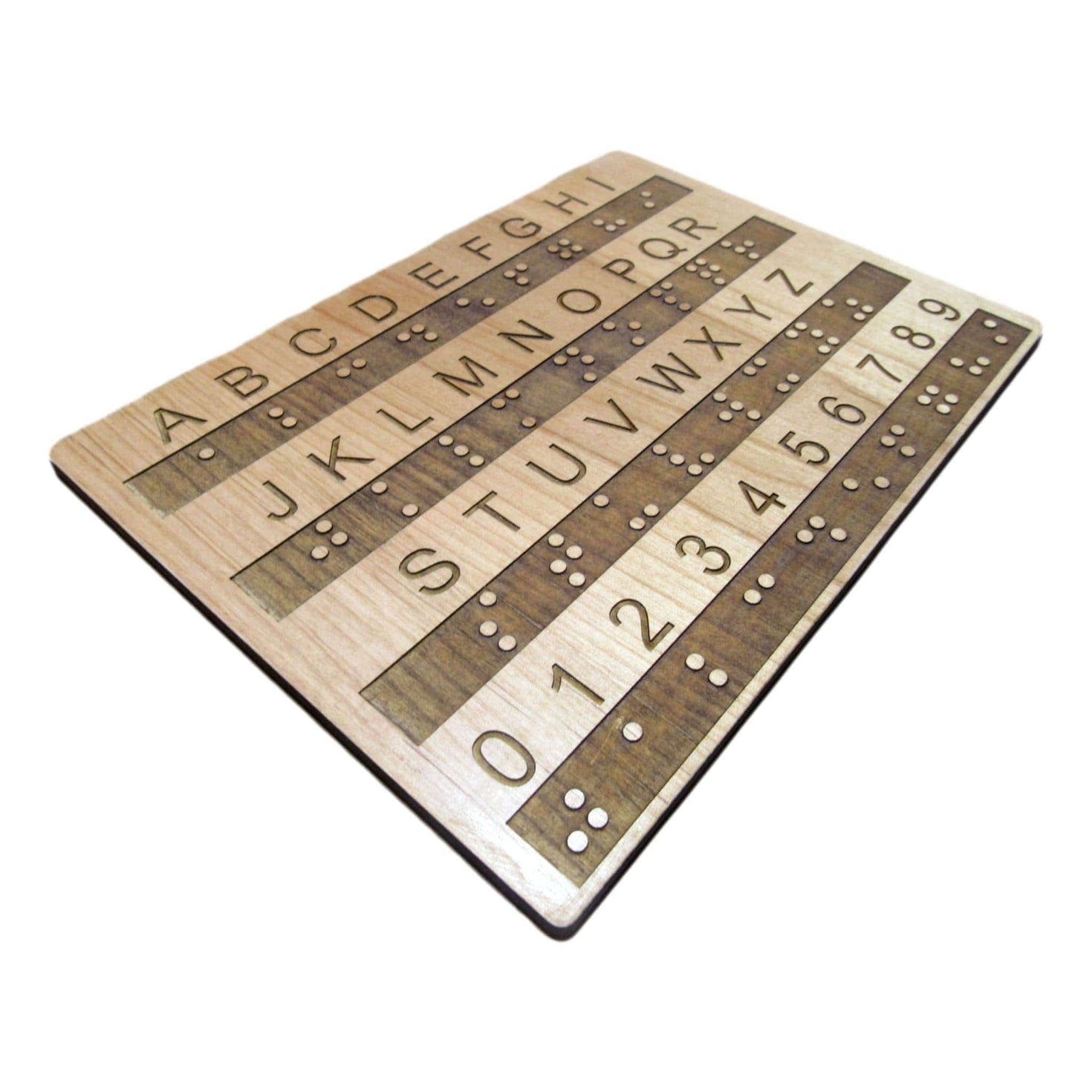 Tactile Braille Alphabet and Number Board with Raised Dots – Creative ...